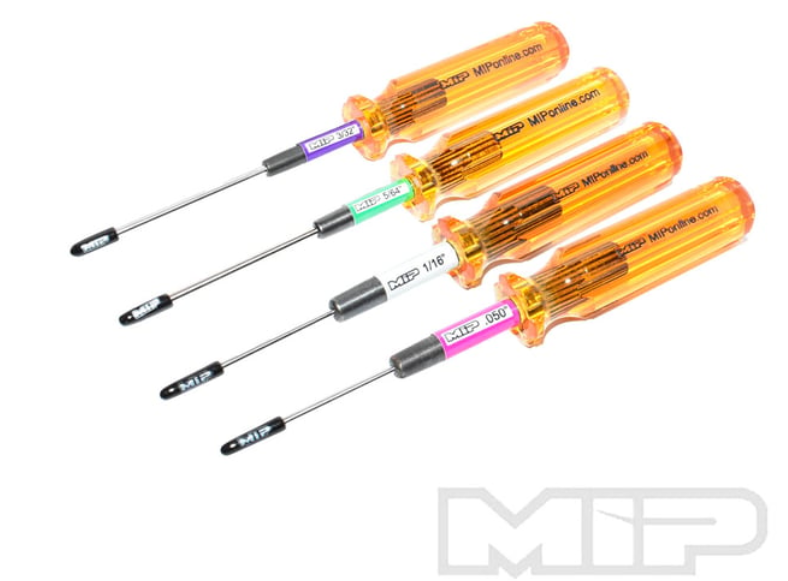 MIP .050", 1/16", 5/64", & 3/32", Hex Driver Wrench Set, SAE (4) – TGH ...